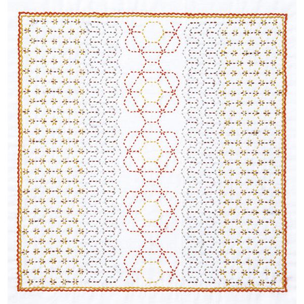 ※こちらの商品は手芸キットです。完成品の販売ではございません注文個数によりお届け予定日が変更になる場合があります。※在庫ありの商品でも、店頭の在庫と共有しております為、取り寄せになる場合があります。刺し子の花ふきんキットLa bpuqeti...