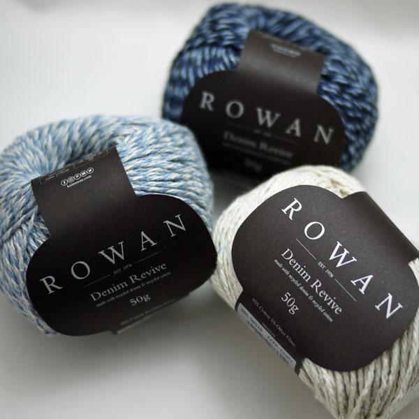 ROWANのリサイクルサマーヤーンデニムヤーンはそれだけで特別に感じますが、Denim Reviveにはもっと特別にする要素があります。Denim Reviveは、「サステナブル認証」を受けたデニムヤーンです！リサイクルされたコットンで作る...
