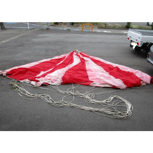 ●中古パラアンカー 22FS　中古パラアンカー直径約6.6mの製品です。　汚れ破れありますが補修をすれば まだまだ　使える製品です。　破れの部分は黄色丸で囲みましたが　まだると思います。　補修用の布をお付けします。■全国送料無料 商品お問い...