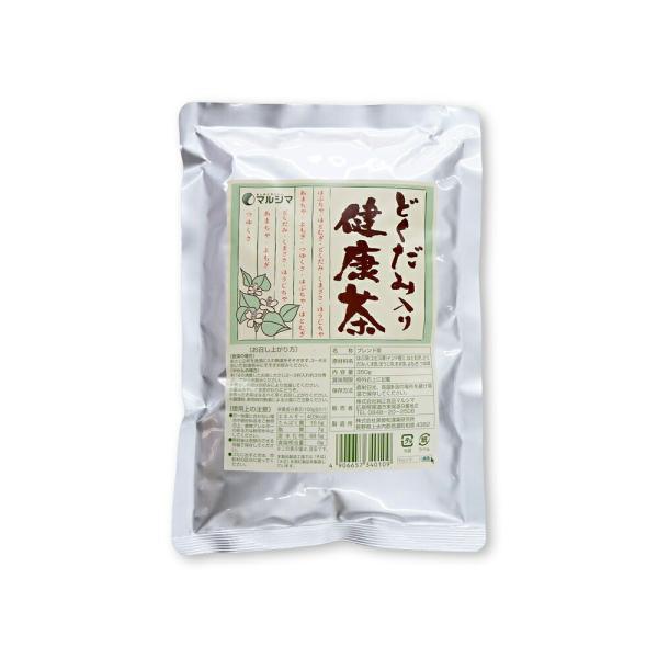 どくだみ、はと麦、はぶ茶、くま笹、よもぎ、ほうじ茶、あま茶、つゆ草