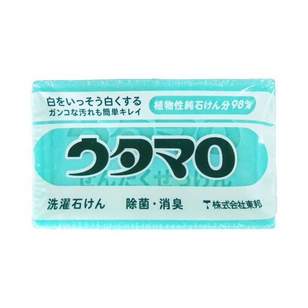 ガンコな汚れも簡単キレイ。白をいっそう白くする。◆植物性純石けん分98％◆除菌・消臭成分：純石けん分(98％、脂肪酸ナトリウム)、蛍光増白剤製造時重量：133g