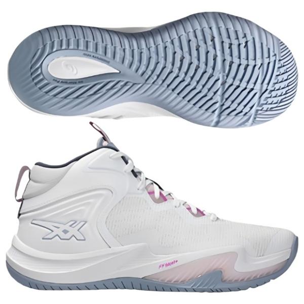 ※この商品は予約商品です。アシックス、大人/メンズ用バスケットボールシューズ「NOVA SURGE 3」。リバウンドなど高さが求められるプレーを得意とするプレーヤーにおすすめのシューズ。ミッドソールにFF BLAST PLUSを採用し、優れ...