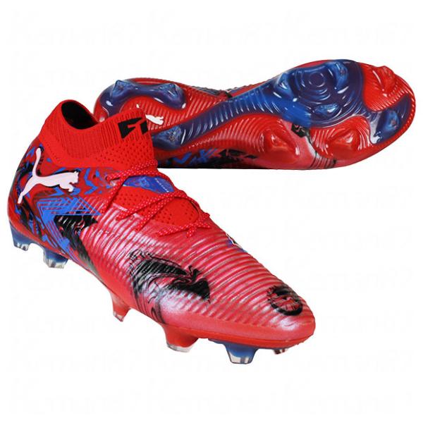 プーマ、大人/メンズ用サッカースパイク。プレイメーカーズパック(PLAYMAKERS PACK)。創造力を解き放ち、違いを生み出すプレイヤーのために作られた新しいフィットのサッカーブーツ、アルティメットモデルスパイク。ネイマールJr.選手の...