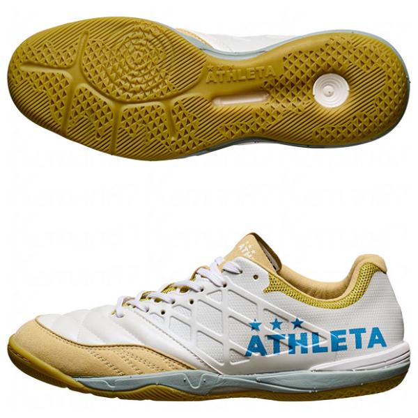 圧倒的な人気を誇るアスレタ、大人/メンズ用フットサルシューズ。クッション性、安定性、フィット性がハイレベルで共存した、トッププレーヤーからの支持も厚いフットサルハイスペックモデルシューズ。中足部のホールド性の更なる効率化と、前足部足囲のフィ...