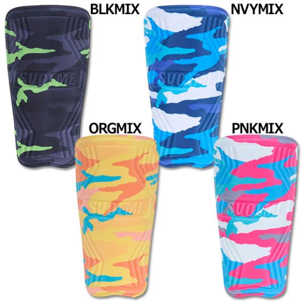 人気急上昇ブランド・スボルメ、シンガード。ソフト素材を使用した、カモフラ柄のレガース。素材：表/ポリエステル　中スポンジ/EVAサイズ：F(約8×15cm)モデル：2025年春夏