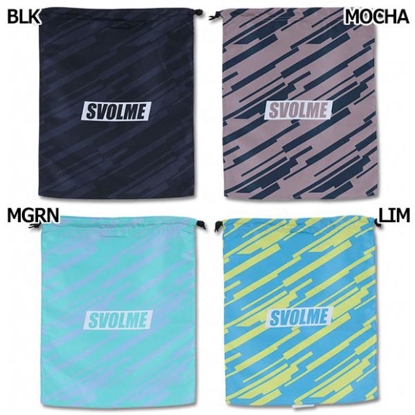 人気急上昇ブランド・スボルメ、シューズケース。縫製に消臭機能糸を使用したシューズ袋。シューズだけでなく様々な用途に使用可能。◆消臭素材：タフタ品質：ポリエステル100％サイズ：F(約32×42cm)モデル：2025年秋冬