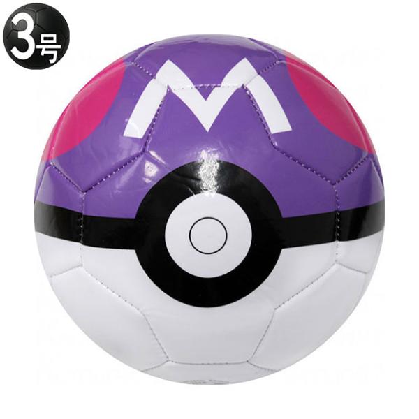 ポケットモンスター、サッカーボール3号球。トレーニングやレジャー向けのトイボール。人気ゲーム・ポケモンに登場する「マスターボール」デザイン。◆TPU◆3号球(幼児〜小学校低学年用)モデル：2024年春夏※北海道・沖縄・離島への配送は原則航空...