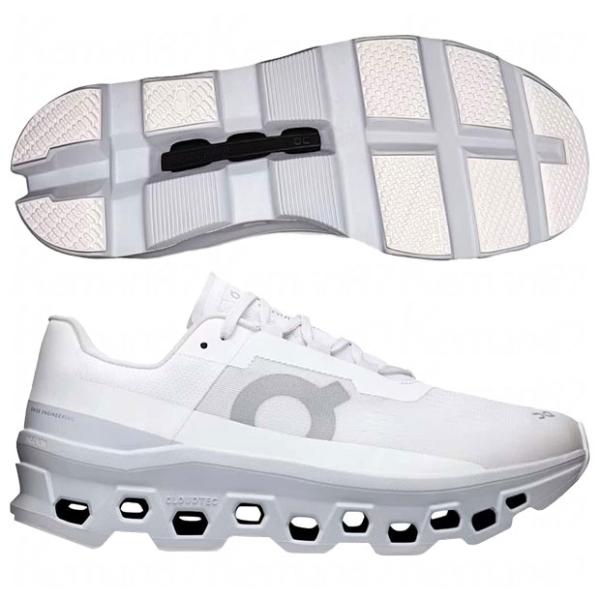 オン、大人/メンズ用ランニングシューズ。奇妙なのには訳がある。PERFORMANCE RUNNING。CloudTecが増大し、クッション性がさらに高められ、怪物級のライド感をもたらす一足。On史上最大のクラウドを備えたHelionエンジニ...