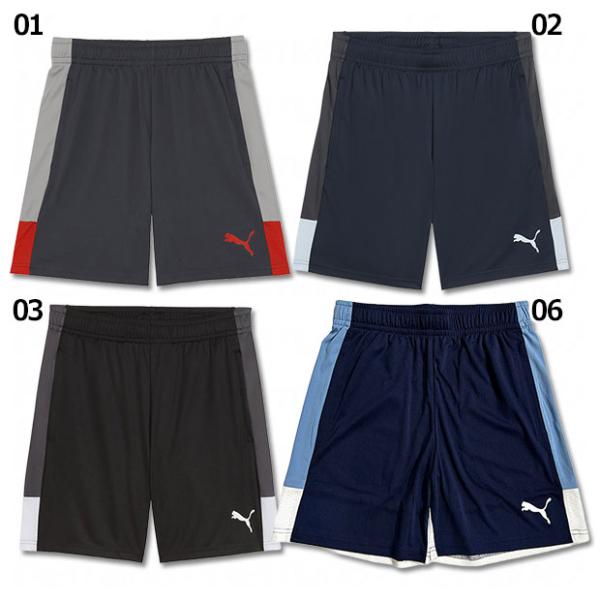 プーマ、大人/メンズ用トレーニングショーツ。パフォーマンスを重視しシンプルなデザインを備えた、ゲームを楽しむ人のための「INDIVIDUAL LIGA」コレクション。軽量で独自の吸水速乾機能を備えたdryCELL生地を使用。◆dryCELL...