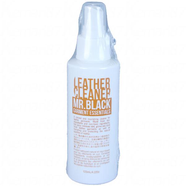 オーストラリア発の衣服ケア専用ブランド「ミスターブラック」、レザークリーナー。レザー製品の為の天然かつ保湿性のあるクリーナー。レザー製品から汚れやほこりを取り除くだけではなく、保湿成分により皮の自然な特性を保護。内容量：125mlモデル：2...