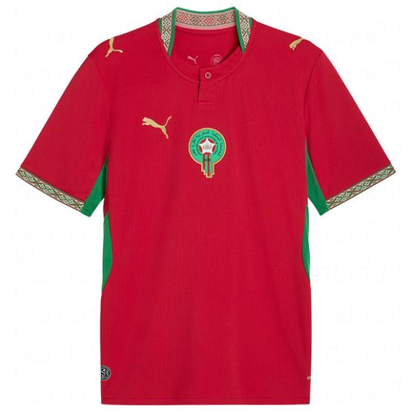 モロッコ代表、2026年シーズンモデル、ホーム用レプリカユニフォーム。FRMF選手着用ユニフォームのレプリカモデル。軽量で独自の吸水速乾機能を備えたdryCELL生地を使用。大人/メンズ用。◆dryCELL(吸水速乾テクノロジー)素材：身頃...