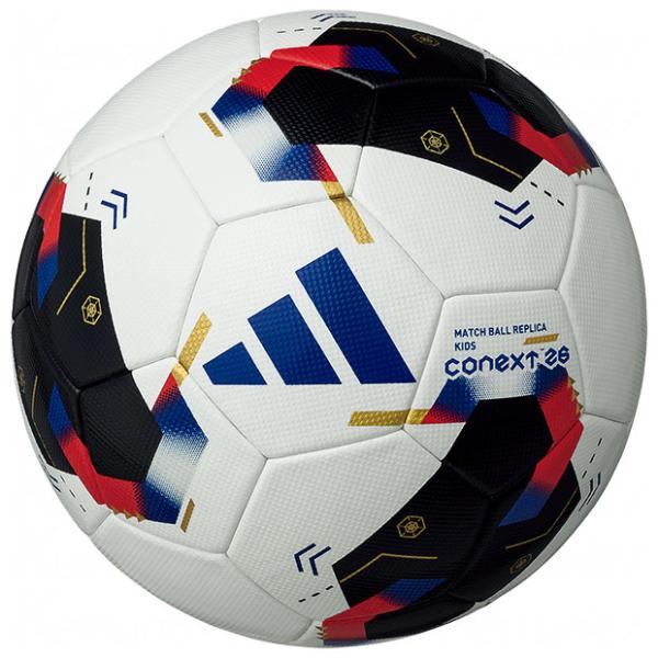アディダス、サッカーボール4号球。「JFA 第50回 全日本 U-12 サッカー選手権大会」で使用される公式試合球。「CONNECTION」と「NEXT」から生まれた造語「コネクト26(CONEXT26)」を名に冠し、スポーツを通じてすべて...
