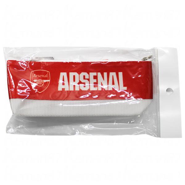 イングランド・プレミアリーグ、アーセナル、ペンケース。定番のサポーターズアイテム。クラブチームカラーを採用したペンケース。サイズ：F(フリー)モデル：2024年秋冬
