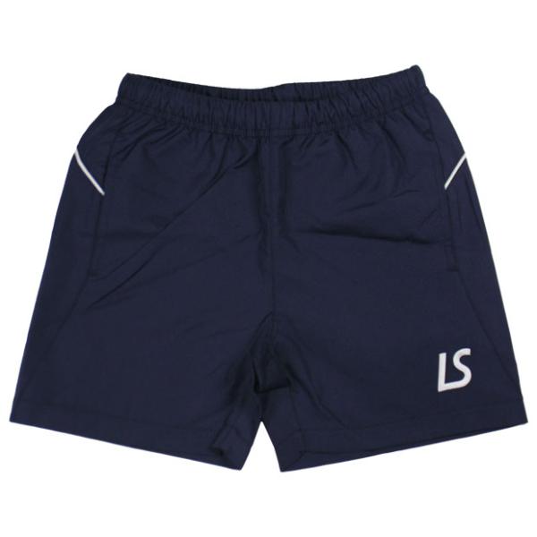 ポルトガル語で「光と影」を意味するルースイソンブラ、ジュニア用ショートパンツ。シンプルなロゴデザインのショートピステパンツ。品質：ポリエステル100％カラー：ネイビーモデル：2019年秋冬