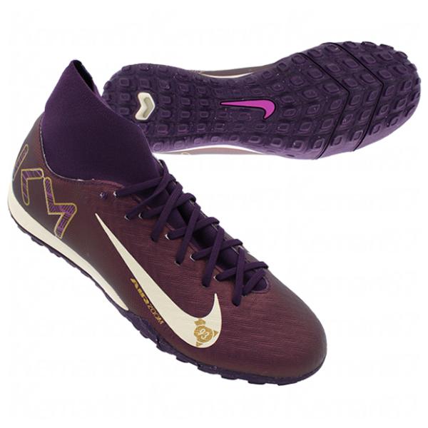 ナイキ、大人/メンズ用トレーニングシューズ。キリアン・エムバペ(ムバッペ)シグネチャーモデル。爆発的な加速力で他のプレーヤーを圧倒するマーキュリアルシリーズ、エントリーターフモデル。ヒールに改良されたAir Zoomユニットを搭載。ハイカッ...