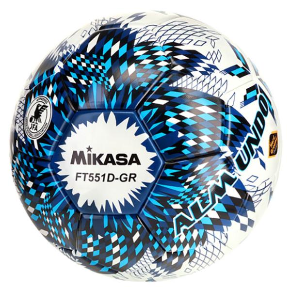ミカサ、サッカーボール5号球「アルムンド」。飛躍と躍動感を表現した、インパクトあふれるモチーフを採用。空気保持性に優れたブチルチューブを採用。土グラウンド用。◆JFA検定球◆人工皮革◆貼り◆ブチルチューブ◆5号球(中学生〜大人用)◆ネイビー...
