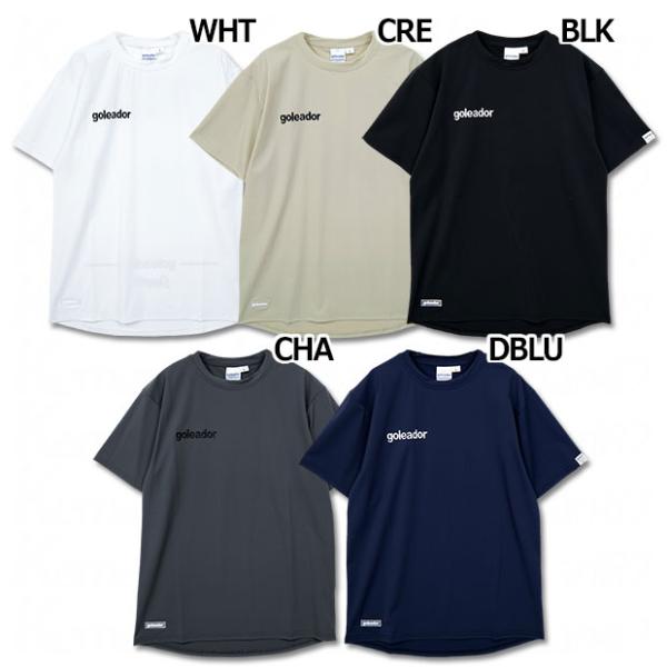 ゴレアドール、大人/メンズ用Tシャツ。伸縮性に優れたナイロン素材を使用し、ストレスフリーな着心地を実現。接触冷感仕様。◆4WAYストレッチ◆接触冷感品質：ナイロン77％、ポリウレタン23％モデル：2026年春夏