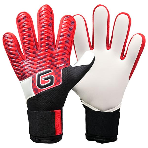 ガビック、大人/メンズ用GKグローブ。タイトフィット仕様のマルチモデル。究極のフィット感を実現したイノベーティブカットモデル。子供/ジュニア対応。素材：パーム/柔(試合にも練習にも最適)　バックハンド/ヒガキGRIP　内部/ノンスリップゲル...
