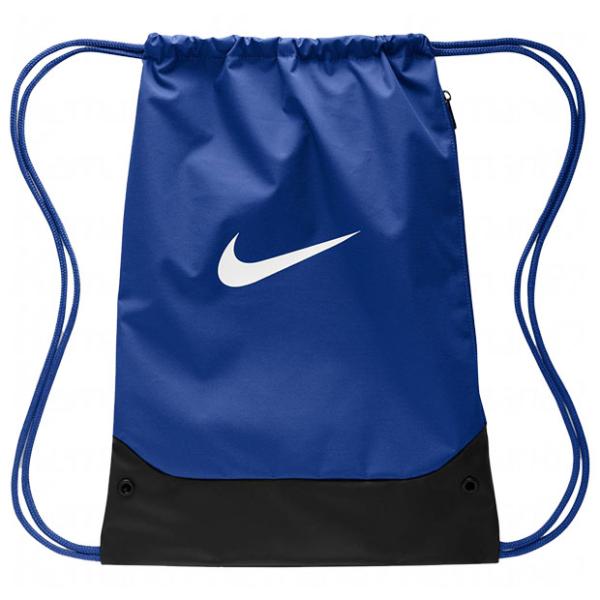 ナイキ、大人/メンズ用ジムサック。クラシックなスウッシュロゴデザインを採用した、様々なシーンで活躍するジムバッグ。サイズ：MISC(フリー)カラー：ゲームロイヤル×ブラック×ホワイトモデル：2026年春夏