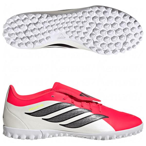 アディダス、大人/メンズ用トレーニングシューズ。ボーンフォーフットボールパック(BORN FOR FOOTBALL PACK)。ターフ用プレデターCLUBフォールディングタン仕様のサッカーシューズ。メッシュとテクノロジーの融合で快適性とパフ...
