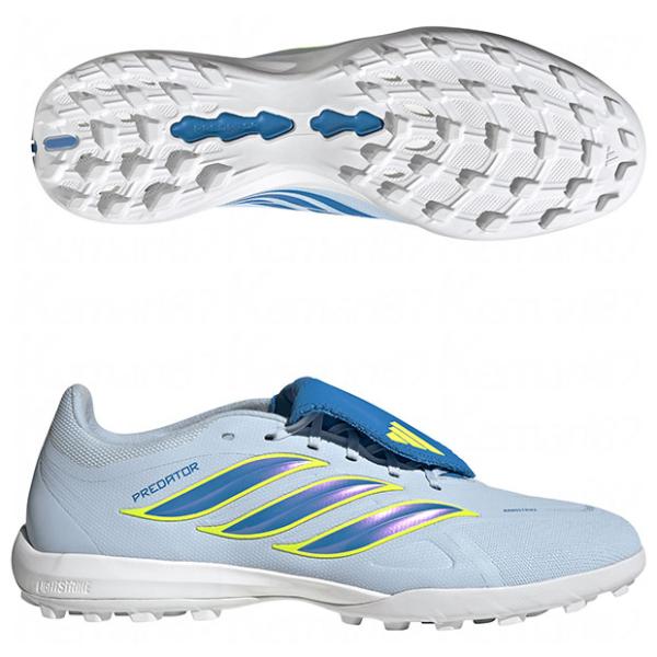 アディダス、大人/メンズ用トレーニングシューズ。アイスコールドプレシジョンパック(ICE COLD PRECISION PACK)。正確さが結果を生む。足元のボールさばきの精度を向上させるために設計されたサッカーブーツ、ターフトレーニングモ...