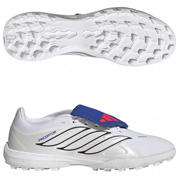 アディダス、大人/メンズ用トレーニングシューズ。ジュード・ベリンガム選手シグネチャーモデル。正確さが結果を生む。足元のボールさばきの精度を向上させるために設計されたサッカーブーツ、ターフトレーニングモデル。フォールディングタン仕様。テキスタ...