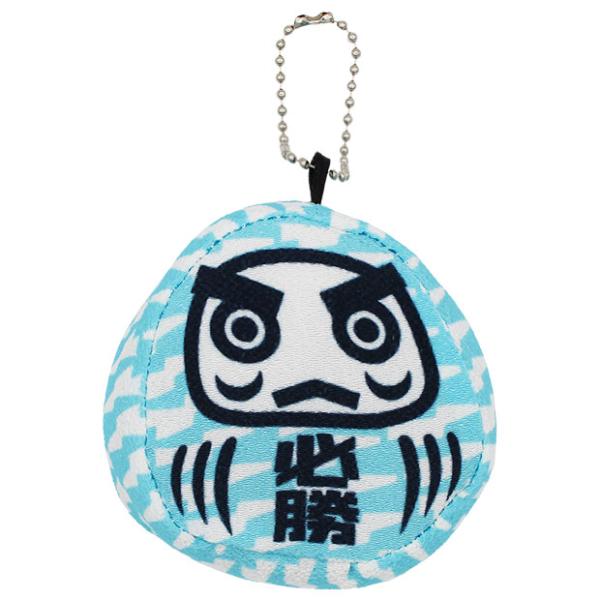 イングランド・プレミアリーグの名門、マンチェスターシティ、キーホルダー。定番のサポーターズアイテム。かわいいダルマ型のキーチェーン。素材：ポリエステルモデル：2025年春夏