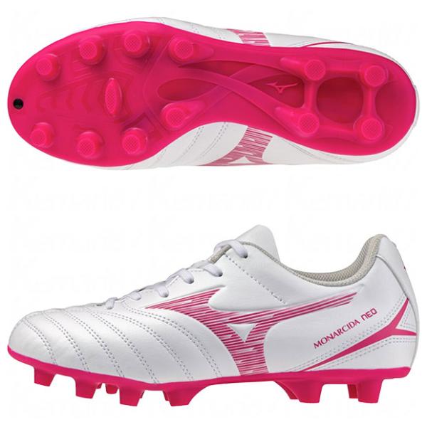 ※この商品は予約商品です。ミズノ、子供/ジュニア/キッズ用サッカースパイク「モナルシーダ ネオ 3 セレクト JR」。ブレイジングフレアパック(BLAZING FLAIR PACK)。モレリア・モレリアネオの魂を受け継ぐモナルシーダネオシリ...
