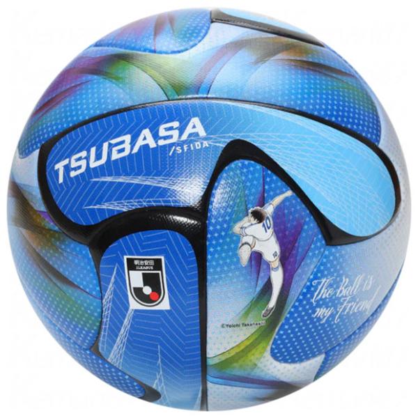 スフィーダ、サッカーボール4号球。「明治安田Jリーグ百年構想リーグ」公式試合球の別カラーレプリカモデル。キャプテン翼とのコラボレーションライン「TSUBASA by SFIDA」。キャプテン翼の象徴である大空翼の必殺シュートをイメージした、...