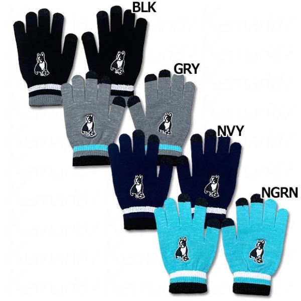 ストリートサッカーをコンセプトに展開するサッカージャンキー、手袋。定番の防寒アクセサリー。大人/子供問わず着用可能なのびのび手袋。素材：アクリル、その他サイズ：F(フリー)モデル：2025年秋冬