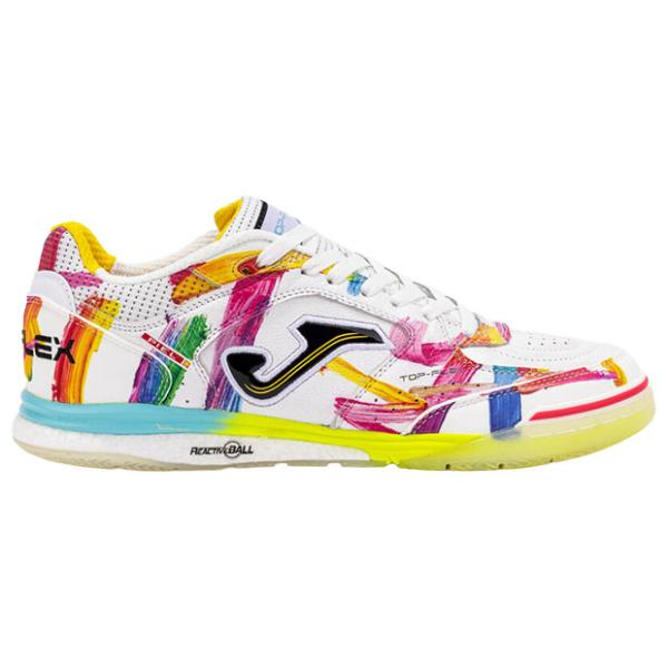 スペインを代表するフットサルブランド・ホマ、大人/メンズ用フットサルシューズ「TOP FLEX REBOUND」。柔軟性とフィット感、安定性を兼ね揃え、フットサルにおいて高いパフォーマンスを発揮するように設計された、スペインフットサルリーグ...