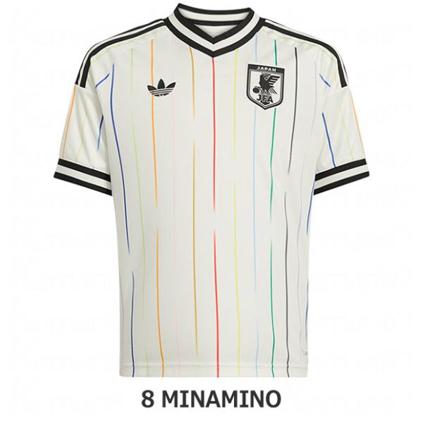アディダス サッカー日本代表、2026年シーズンモデル、アウェイ用レプリカユニフォーム。選手着用ユニフォームのレプリカモデル(応援・観戦に最適なサポーター向けユニホーム)。「Colors(水平線の向こう側のカラフルな景色)」をコンセプトに、...
