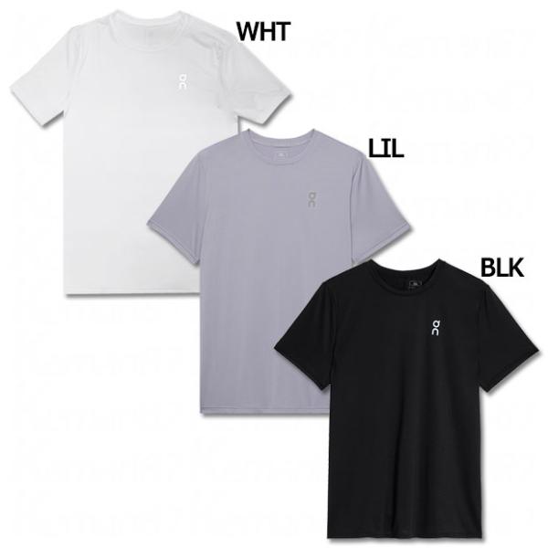 オン、大人/メンズ用ランシャツ。ランニングやトレーニングに最適な軽量ショートスリーブシャツ。着回しのきくシンプルなデザイン。レギュラーフィットシルエット。品質：ポリエステル92％、エラスタン8％モデル：2025年春夏