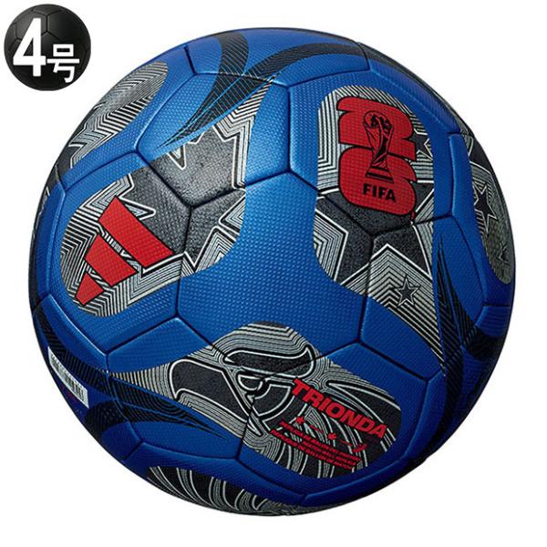 アディダス、サッカーボール4号球。「2026 FIFAワールドカップ(FIFA World Cup 26)」で使用される公式試合球のレプリカ別カラーモデル。開催国であるアメリカ・カナダ・メキシコの3か国を表現した「TRI」と、スペイン語で「...
