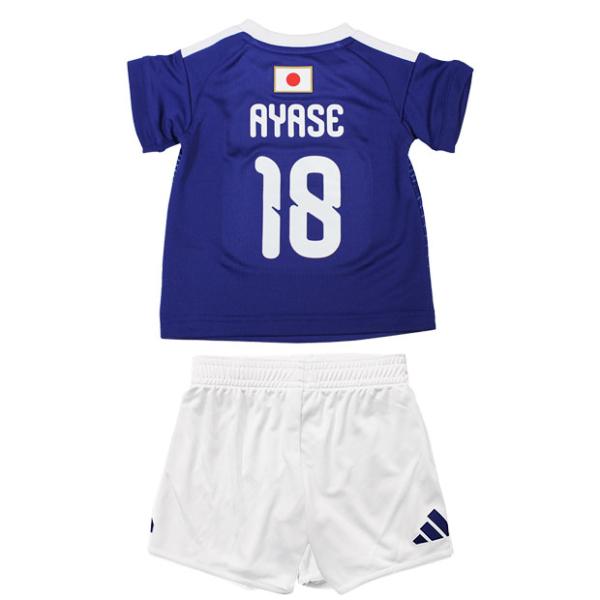 アディダス サッカー日本代表、2026年シーズンモデル、ホーム用レプリカベビーキット。選手着用ユニフォームのレプリカモデル(応援・観戦に最適なサポーター向けユニホーム)。「HORIZON(ホライゾン)」をテーマに、水平線の情景からインスパイ...