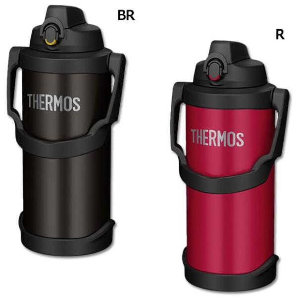 サーモス、スポーツジャグ。ラク持ちハンドルでより持ちやすくなった大容量スポーツジャグ。真空断熱構造で冷たさを長時間キープ可能。キャップユニットはロックリング付きで、内容物がもれず砂ぼこりもシャットアウト可能。長時間のスポーツシーンやレジャー...