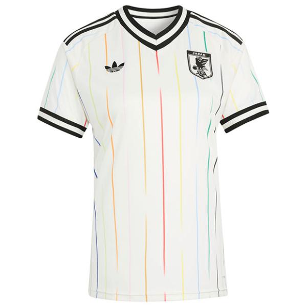 アディダス サッカー女子日本代表、2026年シーズンモデル、アウェイ用レプリカユニフォーム。選手着用ユニフォームのレプリカモデル(応援・観戦に最適なサポーター向けユニホーム)。「Colors(水平線の向こう側のカラフルな景色)」をコンセプト...