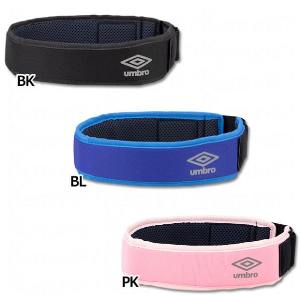 アンブロ、大人/メンズ用ヘアバンド。プレイヤー同士の接触や転倒、ヘディングによる衝撃を緩和する独自開発のヘッドバンド。ヘアーバンドの形状にクッション性のある衝撃吸収素材を内蔵。裏側に吸汗速乾機能のメッシュ素材を使用。後部のアジャスターでフィ...