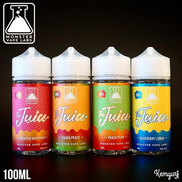 【ブランド】MONSTER VAPE LABS【フレーバー】・Pineapple Grapefruit・Guava Peach・Peach Pear・Blueberry Lemon★フレーバー説明は画像参照。★made in USA【主成分...