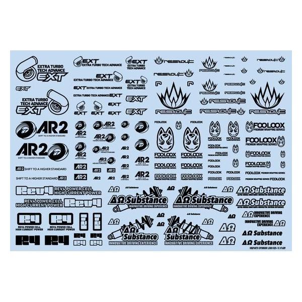 ハイキューパーツ社「スポンサーロゴデカール02S ブラック 1枚入」のプラモデル用デカールです。レーシングカーのデコレーションに最適のスポンサーロゴデカール第二弾。モータースポーツに関係する架空スポンサー6社のロゴをデカールにしました。ター...