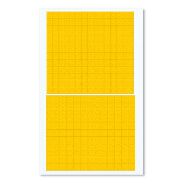 ハイキューパーツ「円形マスキングシールM 3.0-4.6mm 1枚入」のプラモデル用マスキングシールです。円形のマスキングができるシールと、あまった余剰分で周囲がマスキングできる2WAY方式を採用し、より使いやすくなりました。シールの扱いに...