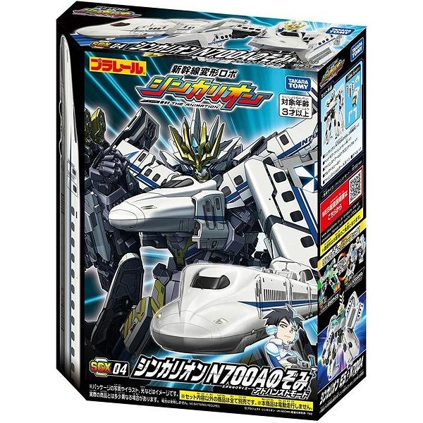 テレビアニメ「新幹線変形ロボ シンカリオン」から「シンカリオン N700Aのぞみ アドバンスドモード」が、SGXシリーズに登場!■3両編成仕様!■シンカリオンに変形! 新幹線からロボットに変形!■モードチェンジ機構搭載!中間車と合体させるこ...