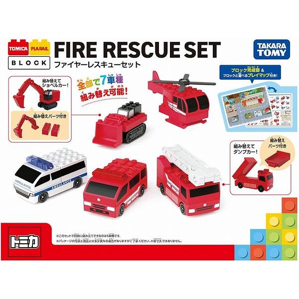 初めてでも簡単で、トミカやプラレールといっしょに遊べる楽しいブロックが登場！ 全32パーツのブロックを使って、はしご消防車や救急車などのはたらくのりものをキミの手で組み立てよう！ すぐに遊べるプレイマップ付き！■セット内容（パーツ数）・はし...