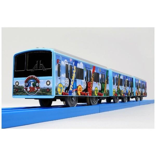 富士急ハイランドの20周年を記念して登場した「トーマスランド20周年記念号」がプラレールに登場!■2スピード、手ころがし可■載せ替えシャーシ対応[セット内容]富士急行6000系トーマスランド号(1),プラ列車カード(1),部品注文書(1),...