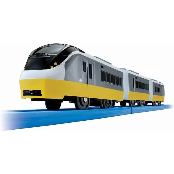 フレッシュひたちリバイバルカラーの特別塗装を施したE657系特急ひたちからリバイバルカラー黄色がプラレールに登場!リバイバルカラーは計5編成あり、各編成でカラーが異なりますが本商品は「ひたち海浜公園と水仙」がテーマの黄色の装飾を再現していま...