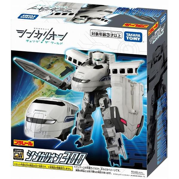 「シンカリオン チェンジ ザ ワールド」から『シンカリオン 300』が登場!1両編成で、新幹線からロボットに変形!・シンカリオン 3001両編成で、新幹線からロボットに変形!大型の剣「ホープブレード」、大型の盾「ホープシールド」を装備。さら...