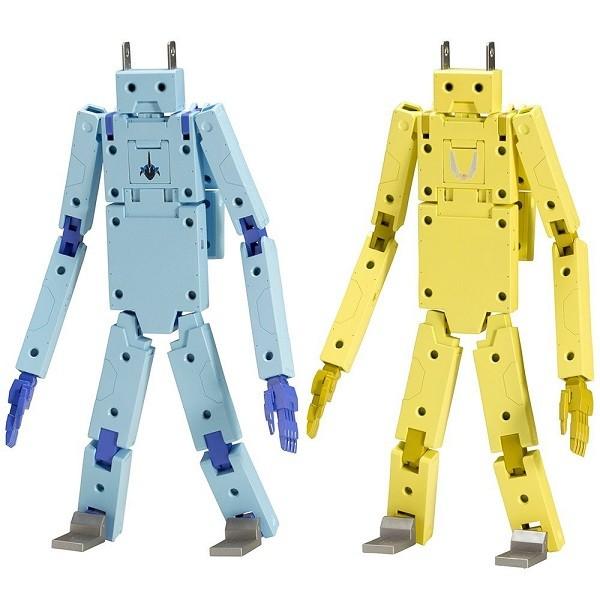 コトブキヤ オリジナルロボットコンテンツ「フレームアームズ」のスピンオフシリーズ 「フレームアームズ・ガール」。アニメ「フレームアームズ・ガール」のサポート機体「充電くん」のスティレット、バーゼラルドカラーのセットになります。【商品詳細】・...