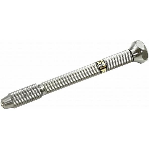 スケールモデルの改造など、精密な穴開け作業に活躍する高精度なピンバイス。ドリル刃をしっかり固定する締め付けトルクの大きなキャップと、ベアリング球を内蔵したグリップエンドの滑らかな回転が特徴。この商品にドリル刃の付属は無。使用可能ドリル刃0....