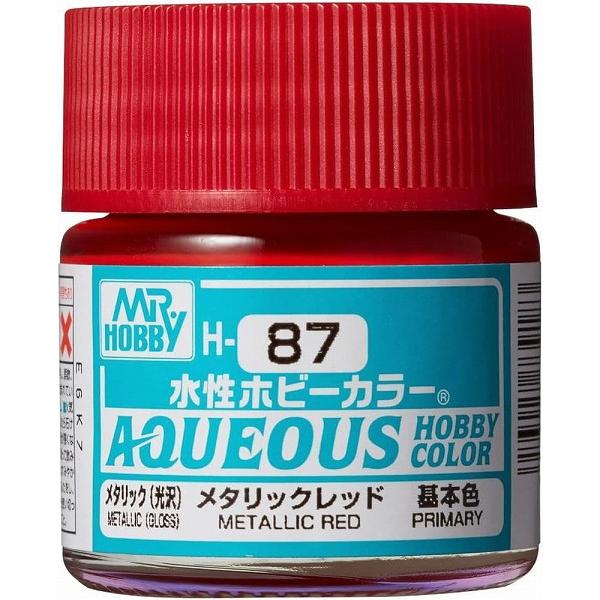 GSIクレオス 「新水性ホビーカラー メタリックレッド 10ml」 模型用塗料です。水性ホビーカラーは、ご家庭内で安全快適に塗装を楽しめるように設計され、1982年に登場しました。2019年には約38年ぶりに主原料設計を改め、性能と安全性が...