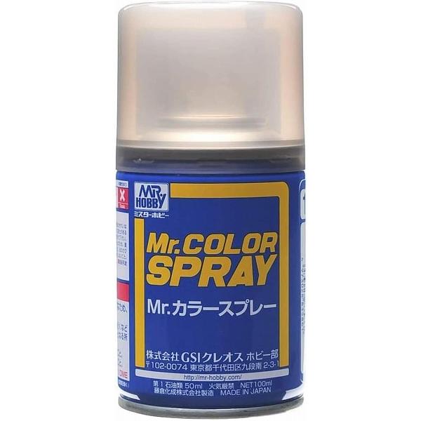 GSIクレオス Mr.カラースプレー スモークグレー 模型用塗料です。Mr.カラースプレーは、超微粒顔料を使用、Mr.カラーと同系塗料の細かい噴霧により、強く質の高い塗膜を作ることができます。【メール便不可】